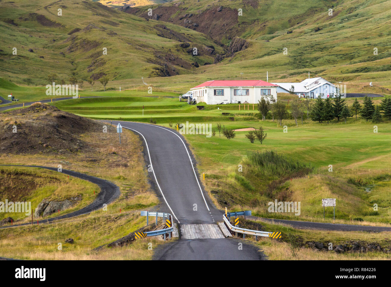 Iceland golf summer hi-res stock photography and images - Alamy