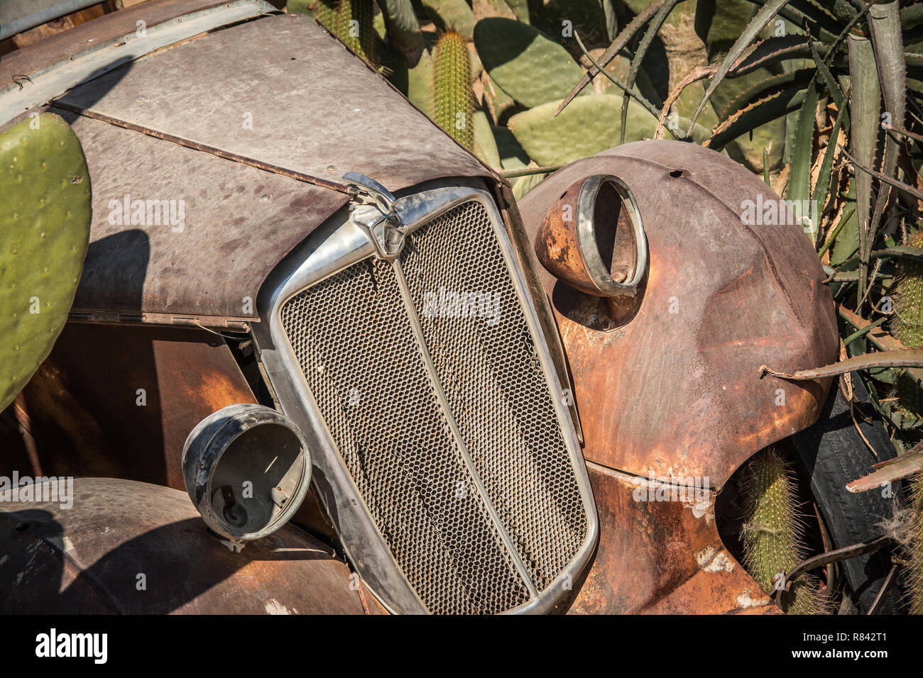 Rust eaten hi-res stock photography and images - Alamy