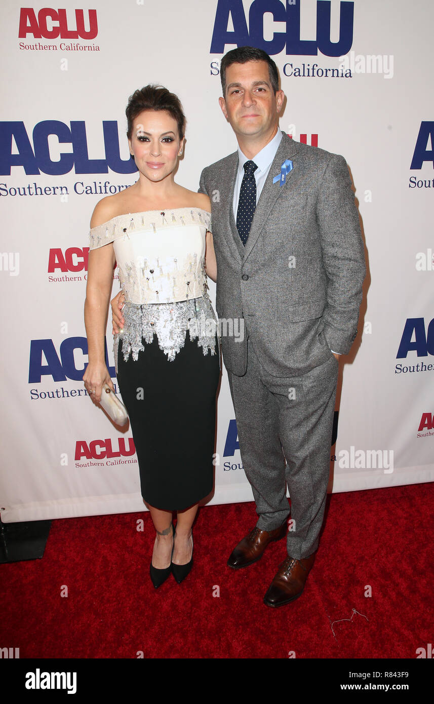 ACLU's Annual Bill Of Rights Dinner Featuring: Alyssa Milano, Dave ...
