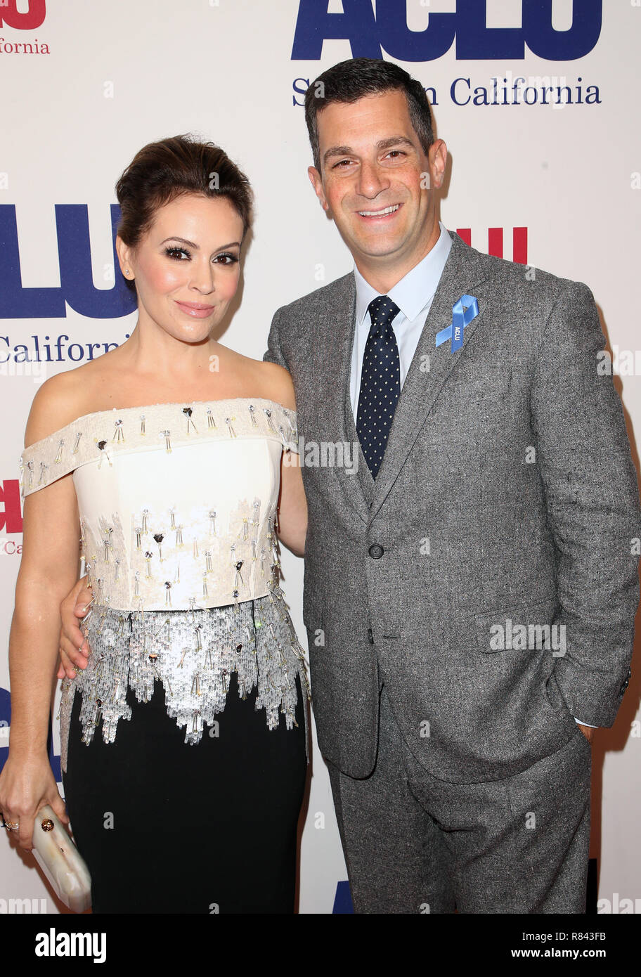 ACLU's Annual Bill Of Rights Dinner Featuring: Alyssa Milano, Dave ...