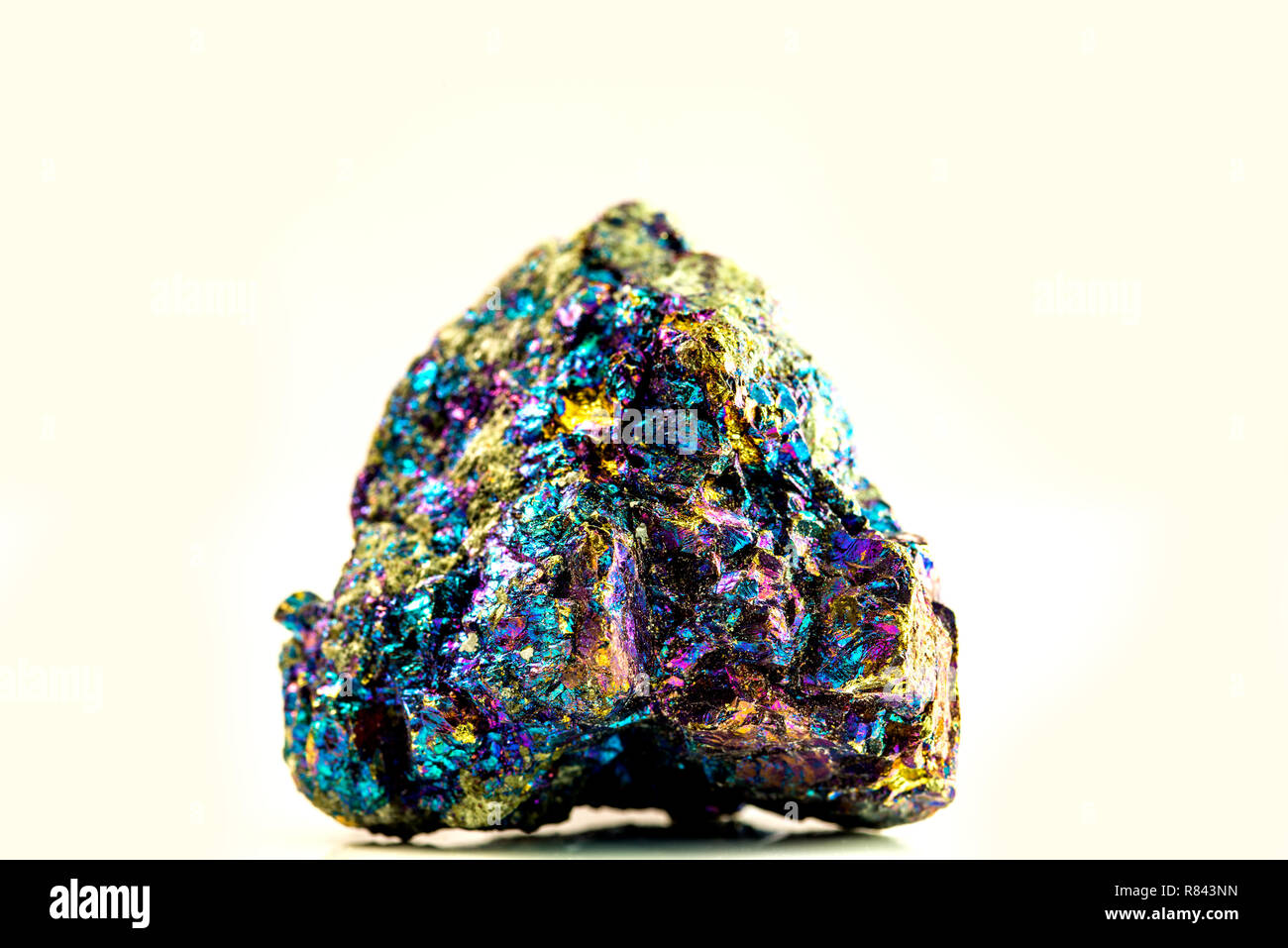 Bornite, also known as peacock ore Stock Photo - Alamy