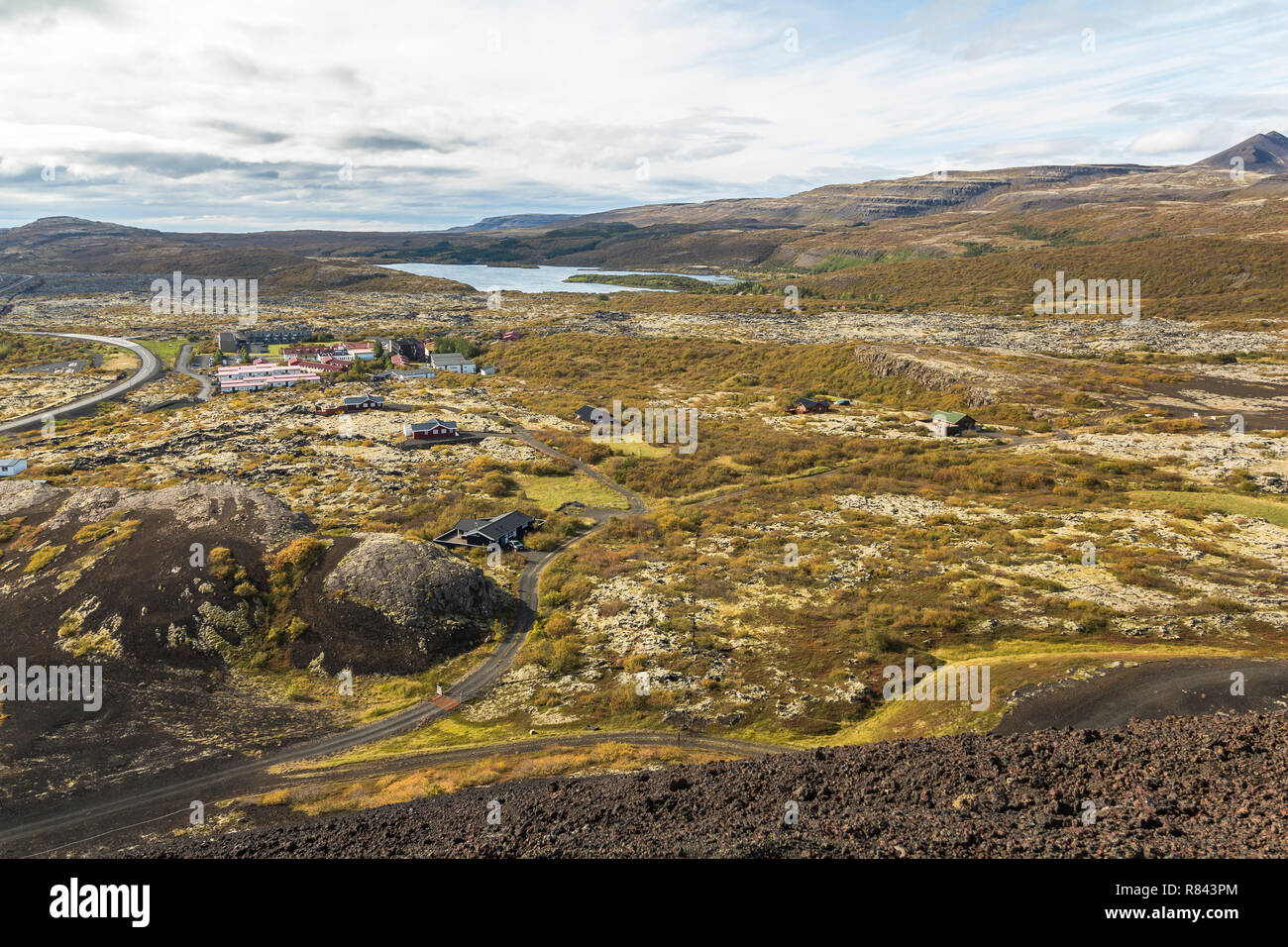 Grabrok volcano hi-res stock photography and images - Alamy