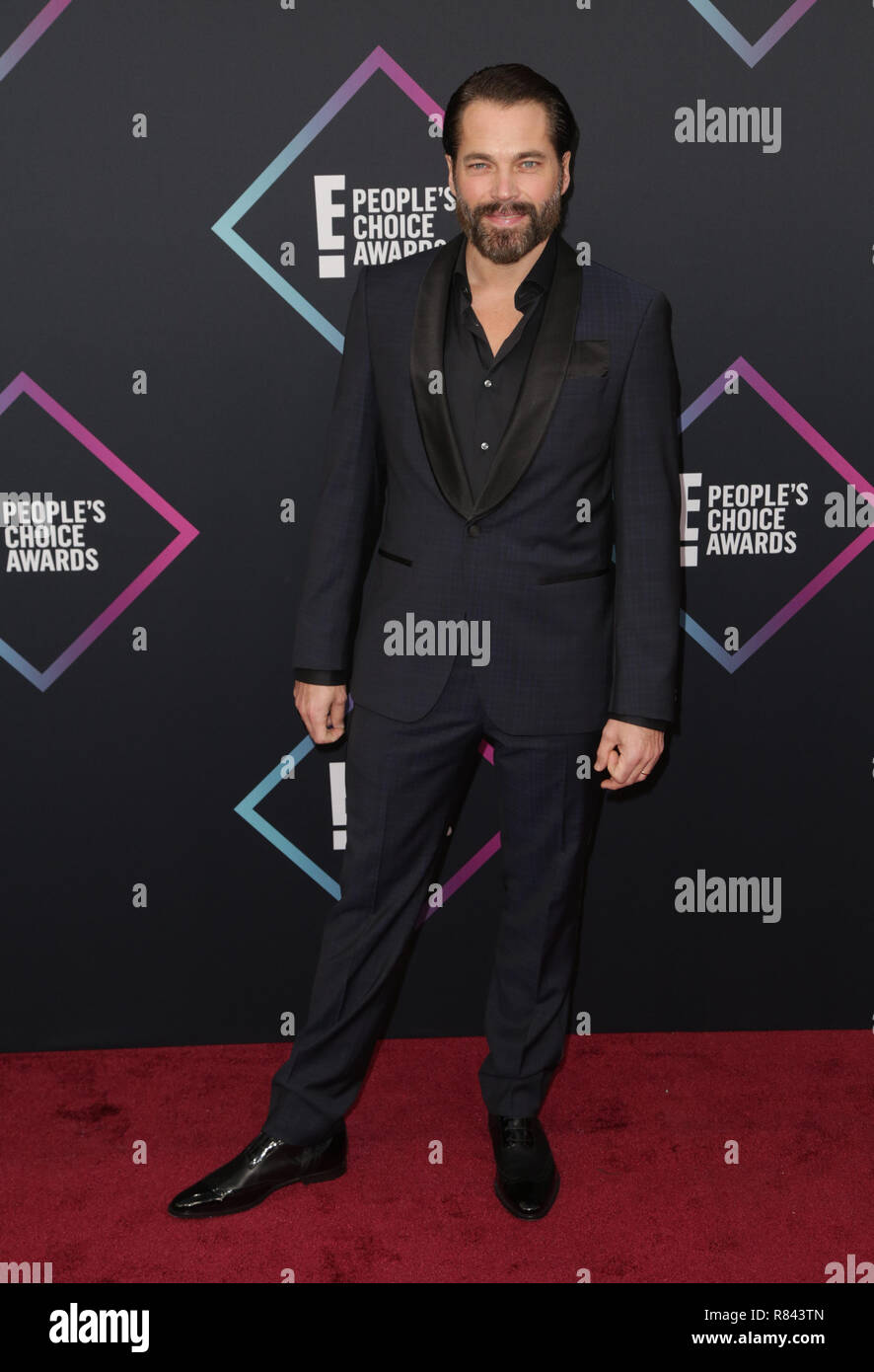 Celebrities attend People's Choice Awards Arrivals at Barker Hangar ...