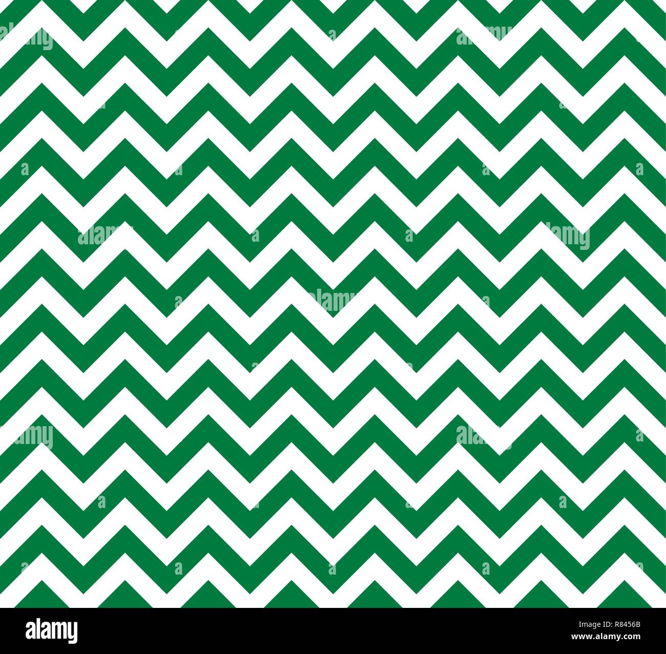 Green and white Zig zag seamless pattern, vector and illustration Stock Vector Image & Art - Alamy