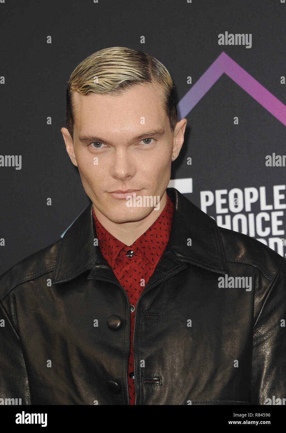 People's Choice Awards - Arrivals Featuring: Luke Baines Where: Los ...