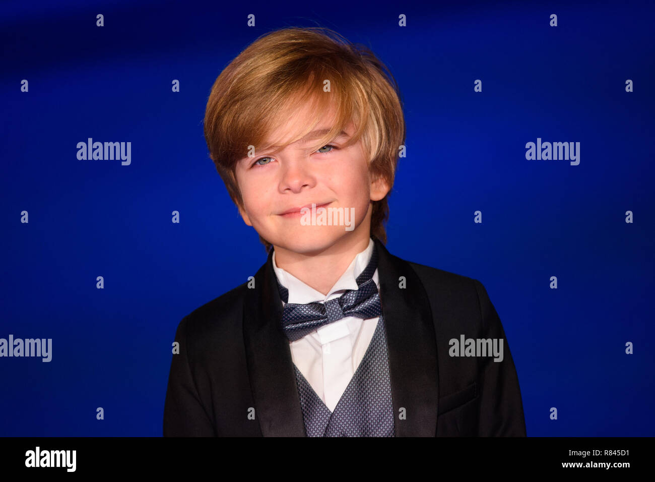 Joel Dawson attending the European premiere of Mary Poppins Returns at ...