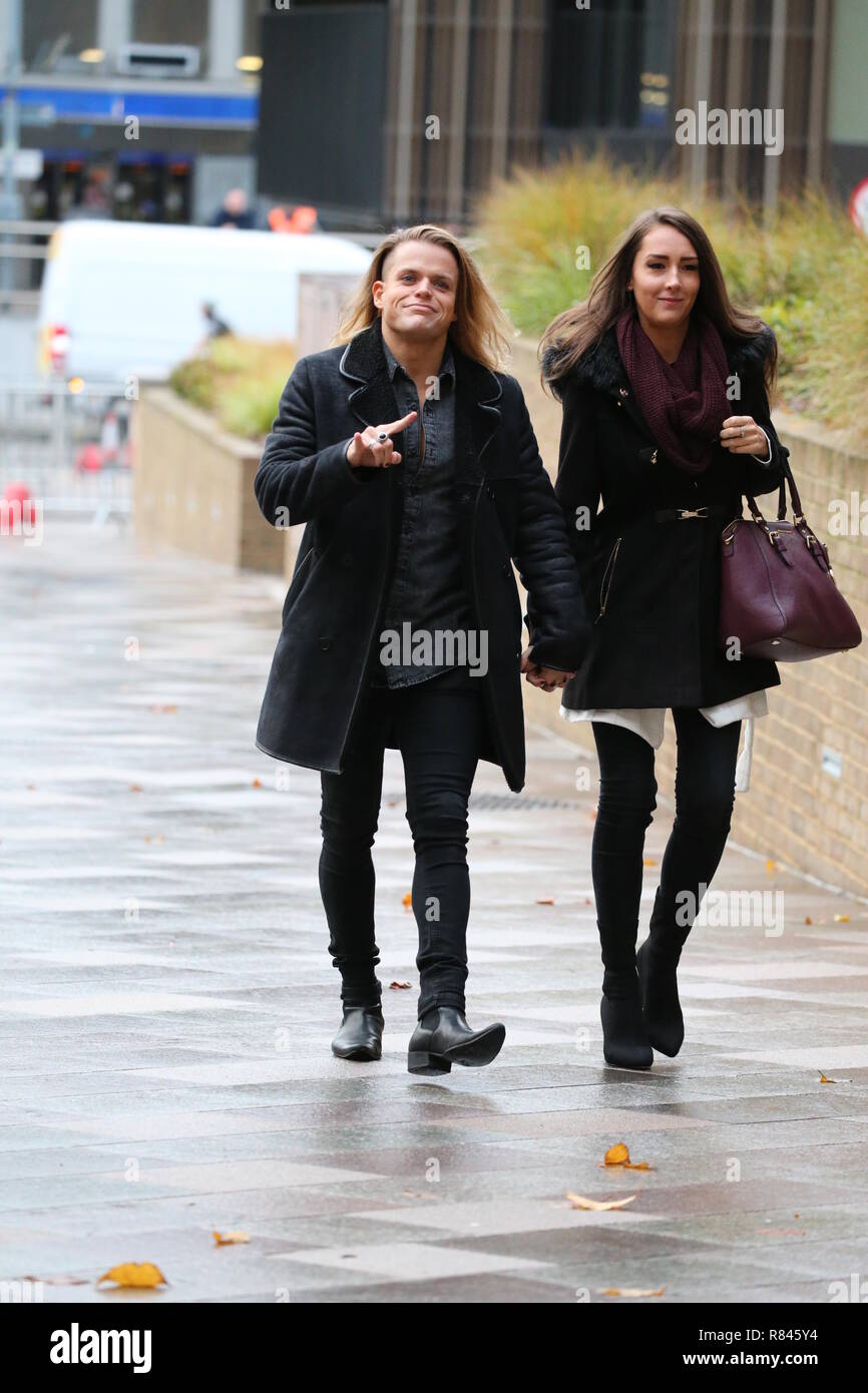 X Factor Giovanni Spano outside ITV Studios Featuring: Giovanni Spano ...