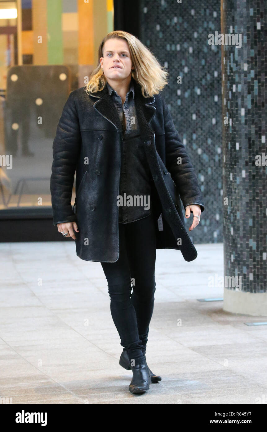 X Factor Giovanni Spano outside ITV Studios Featuring: Giovanni Spano ...