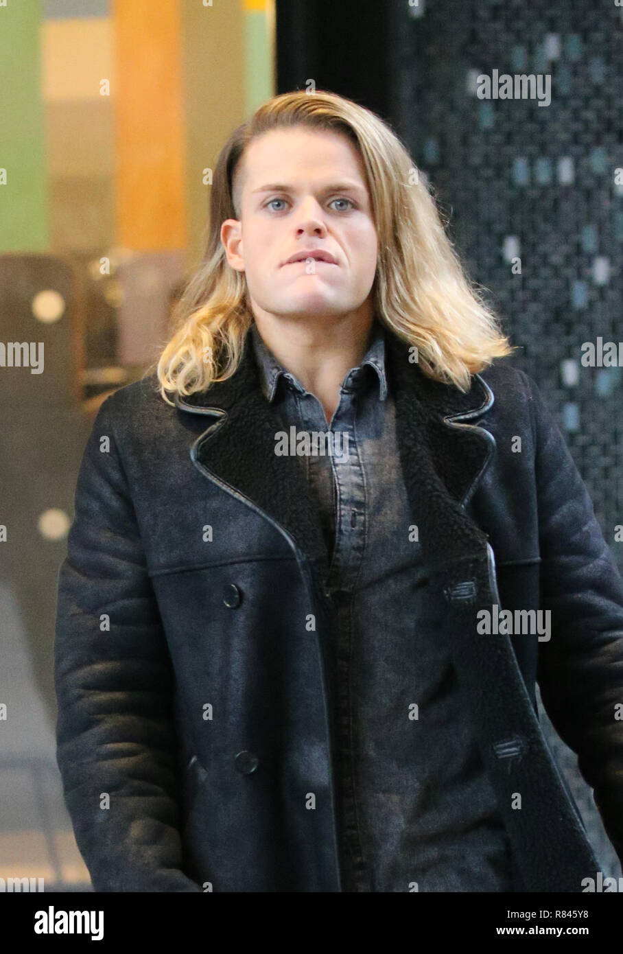 X Factor Giovanni Spano outside ITV Studios Featuring: Giovanni Spano ...