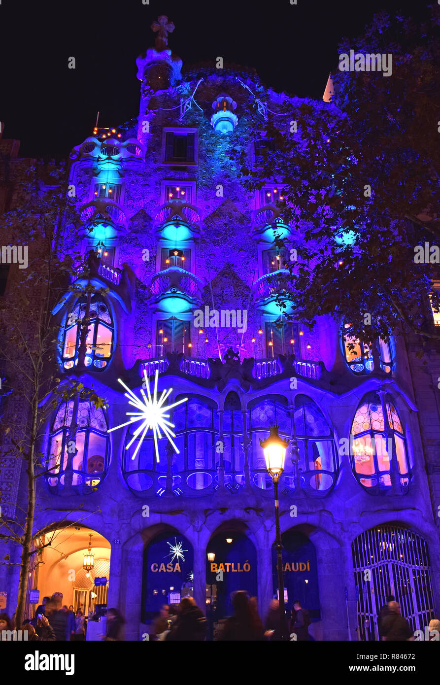 Casa batllo christmas hi-res stock photography and images - Alamy