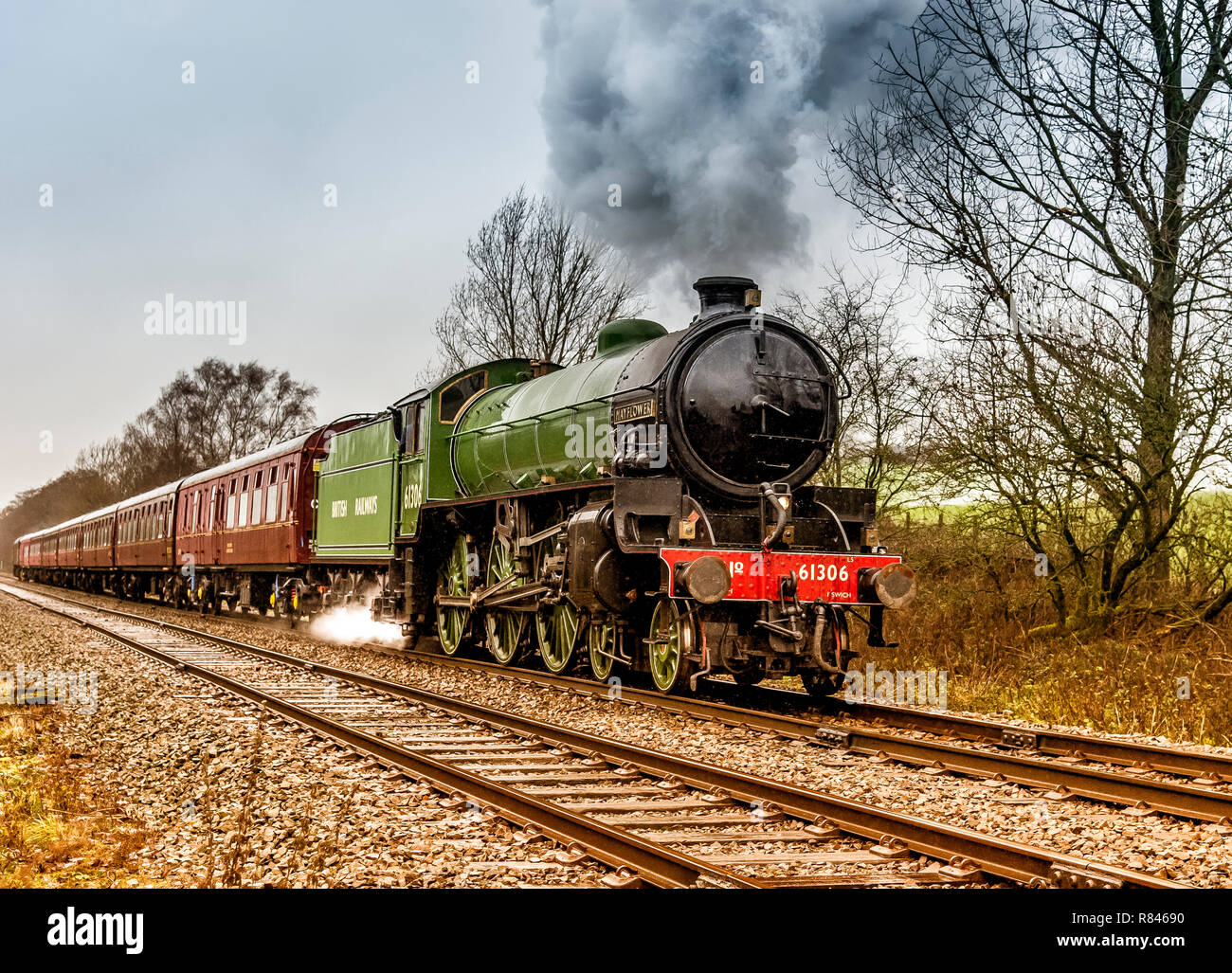 Mayflower steam train hi-res stock photography and images - Alamy