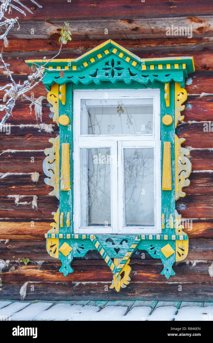 Russian window hi-res stock photography and images - Alamy
