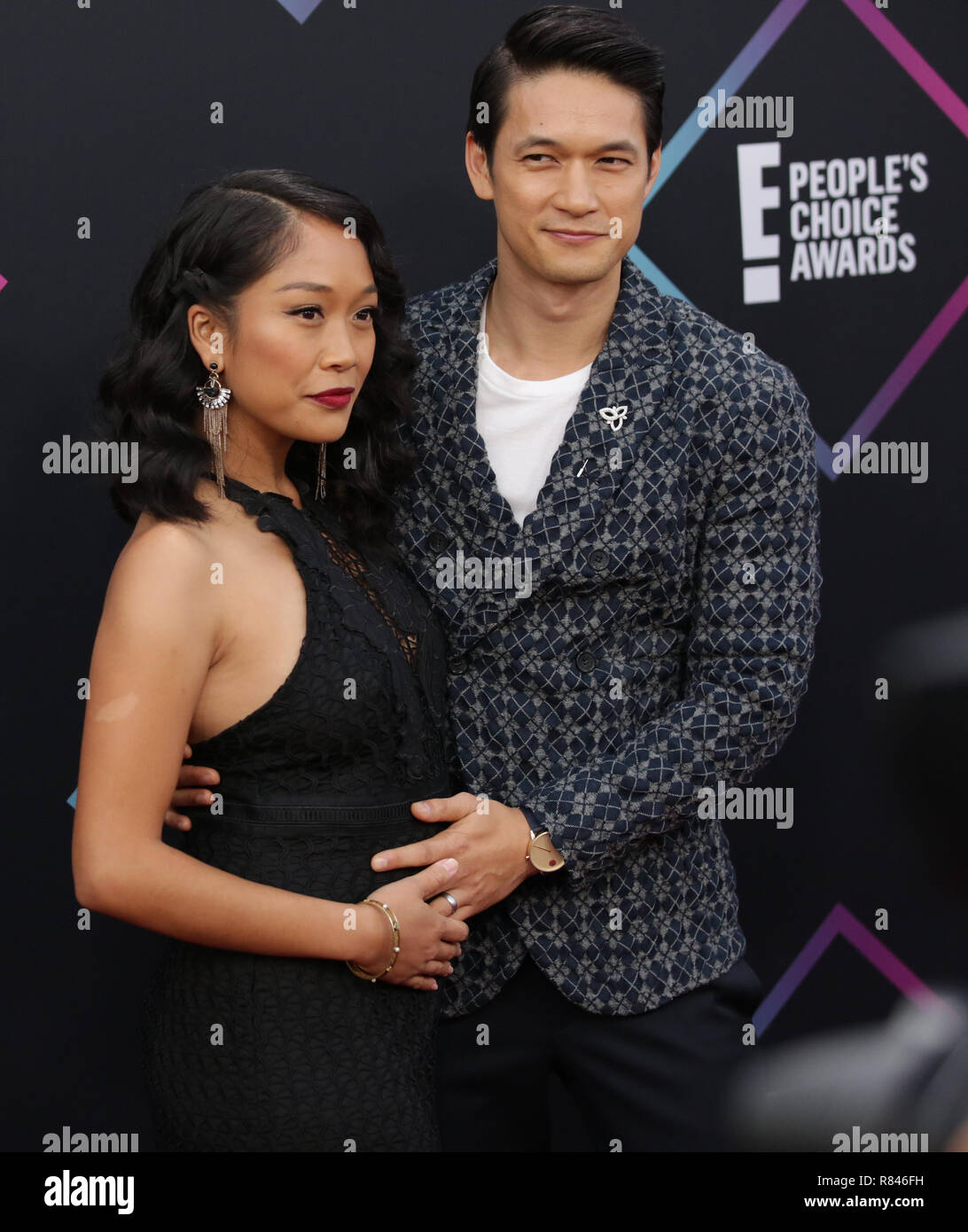 Celebrities attend People's Choice Awards Arrivals at Barker Hangar ...