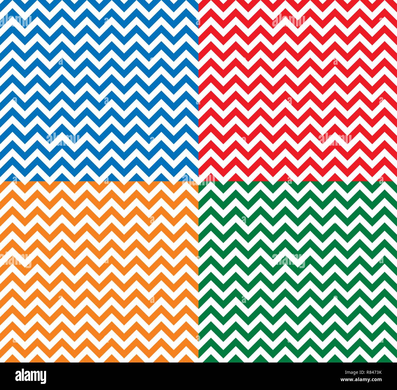 Zig zag seamless pattern, vector and illustration Stock Vector Image ...