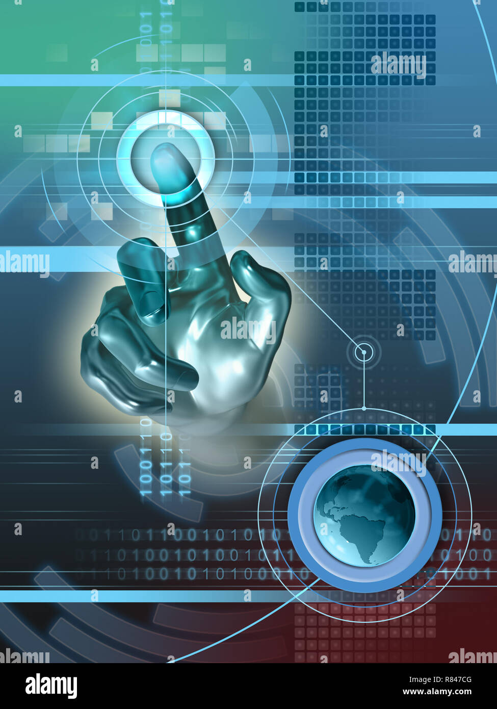 Human earth interaction hi-res stock photography and images - Alamy