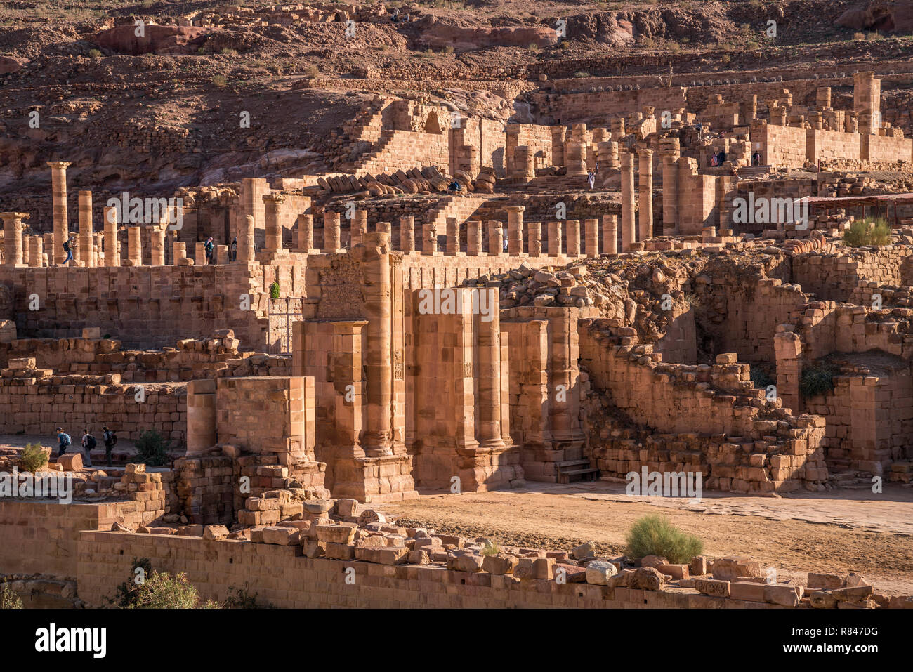 The great temple of petra hi-res stock photography and images - Alamy