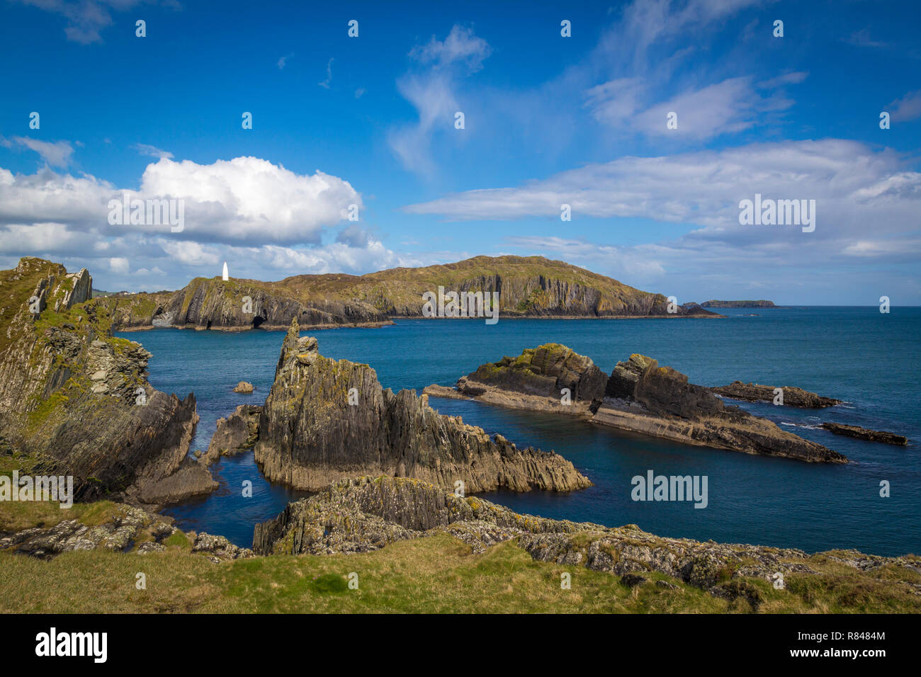 wonderful landscape on Sherkin Island in West Cork, Co Cork, Ireland ...