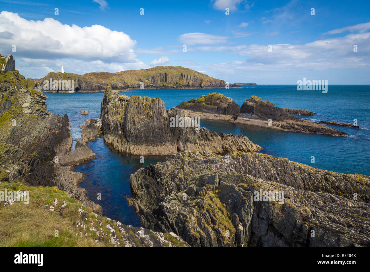 wonderful landscape on Sherkin Island in West Cork, Co Cork, Ireland ...