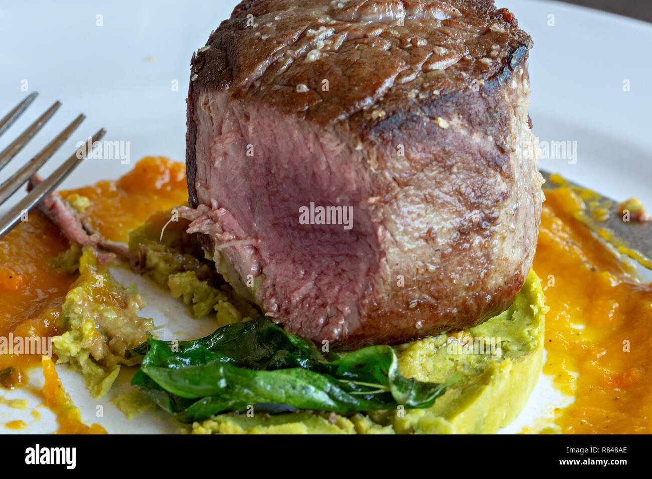 Filet mignon on white hi-res stock photography and images - Alamy
