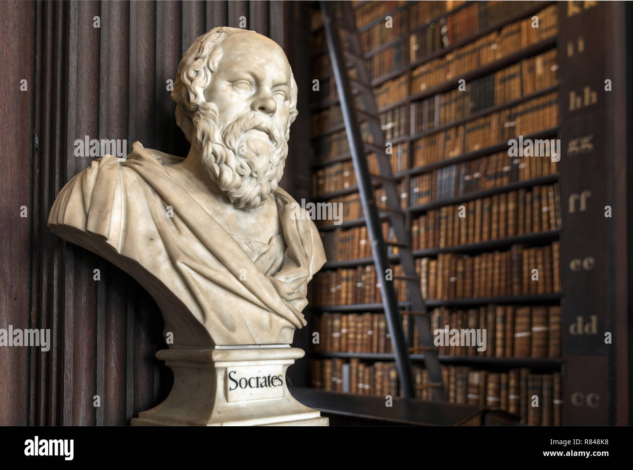 Ireland, Dublin, Trinity College Dublin, Book of Kells Old Library ...