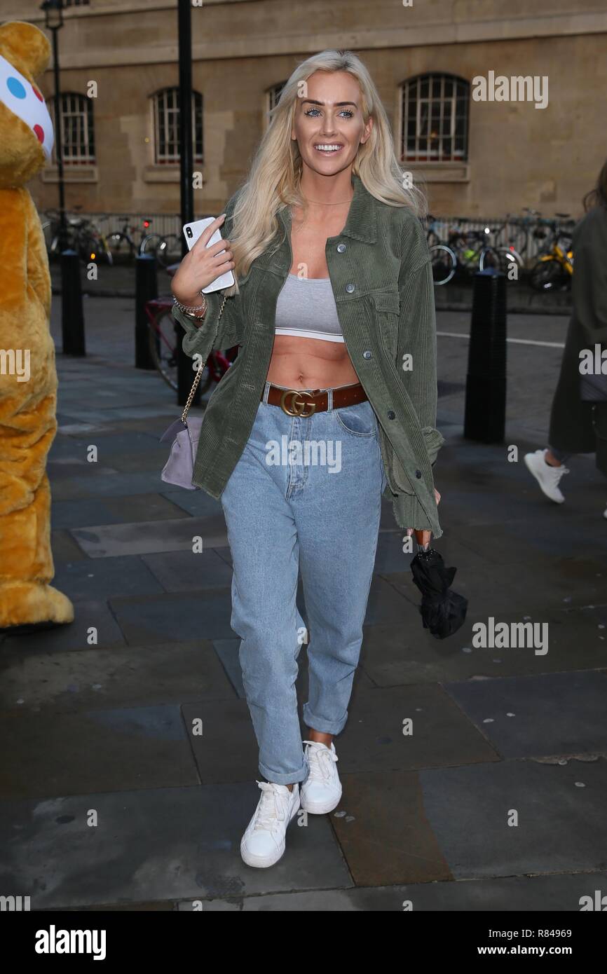 Laura Anderson seen leaving the BBC Featuring: Laura Anderson Where ...