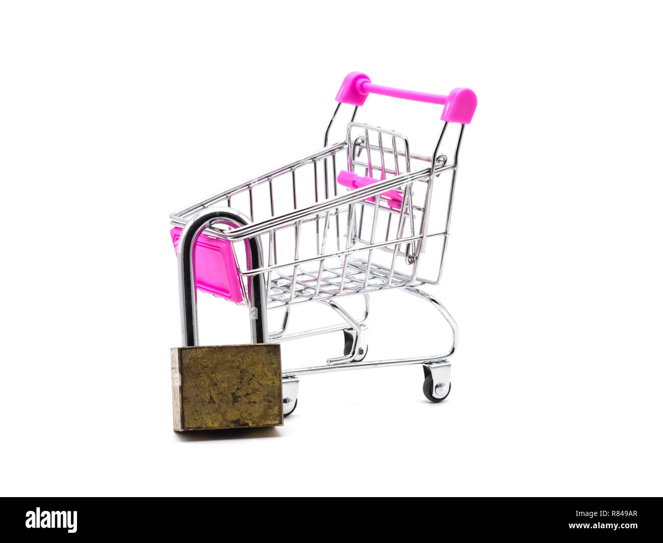 Cart Lock High Resolution Stock Photography and Images - Alamy