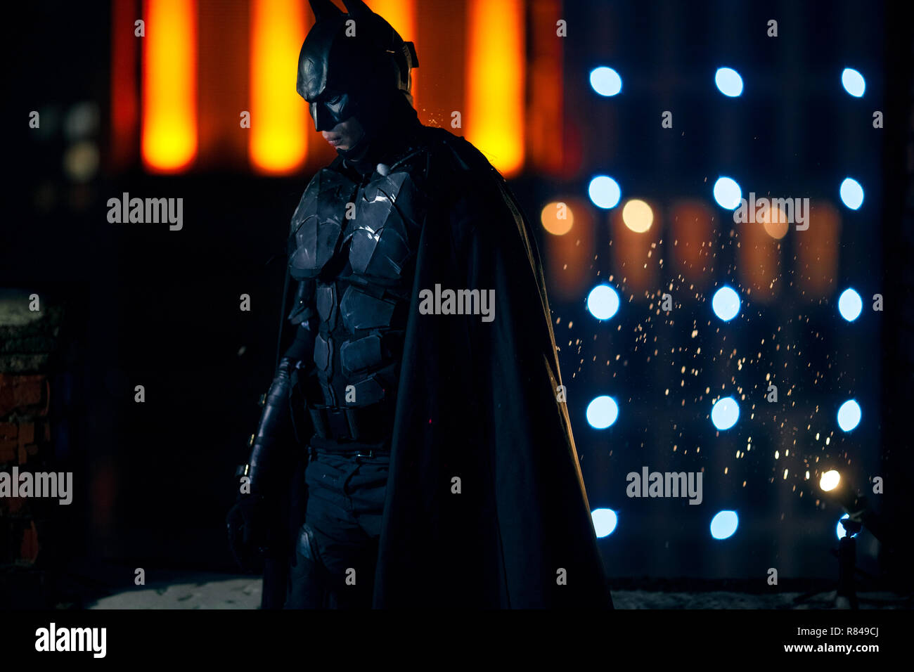 Dark Armor With Cape