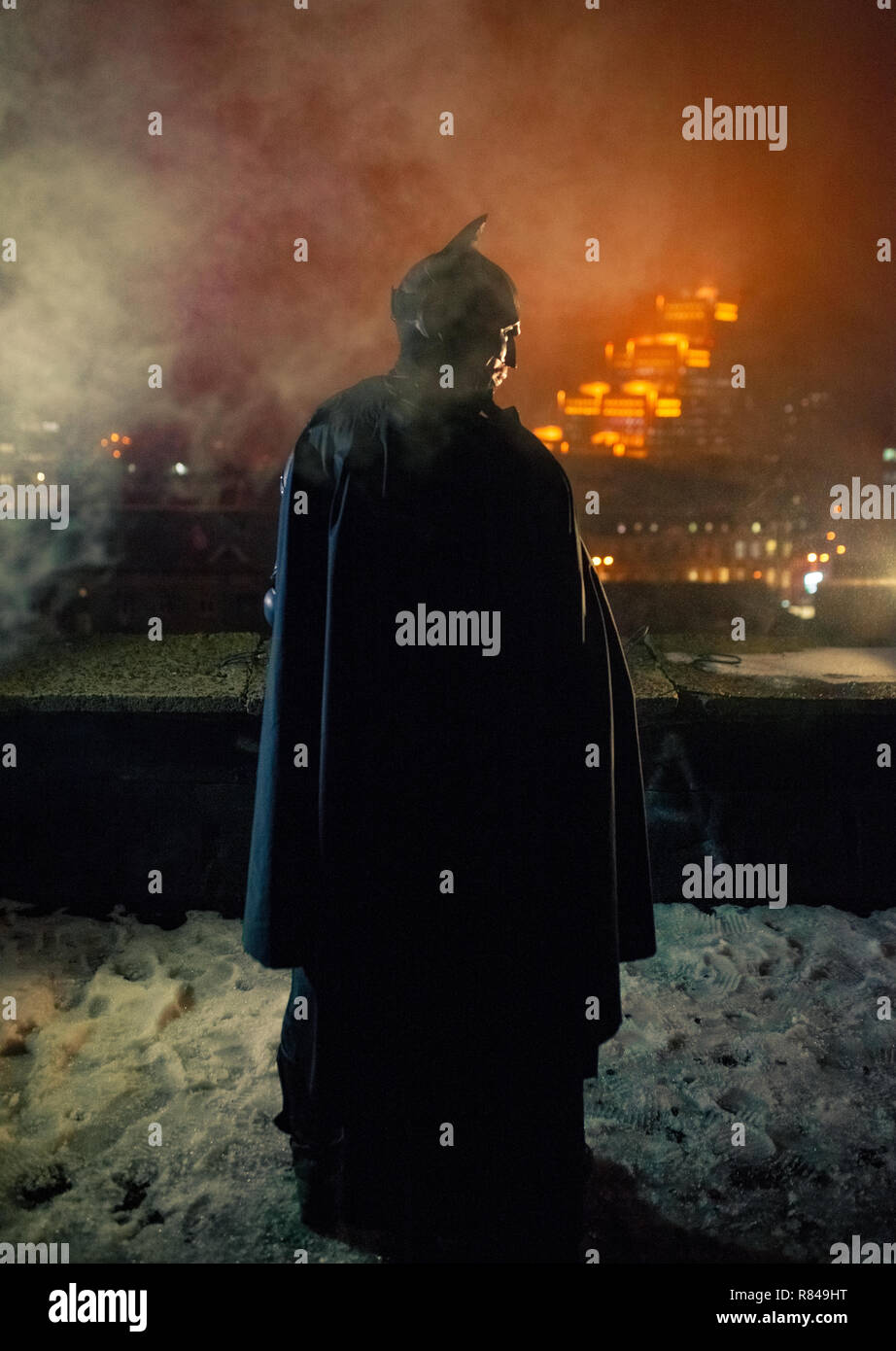 Batman in gotham city hi-res stock photography and images - Alamy