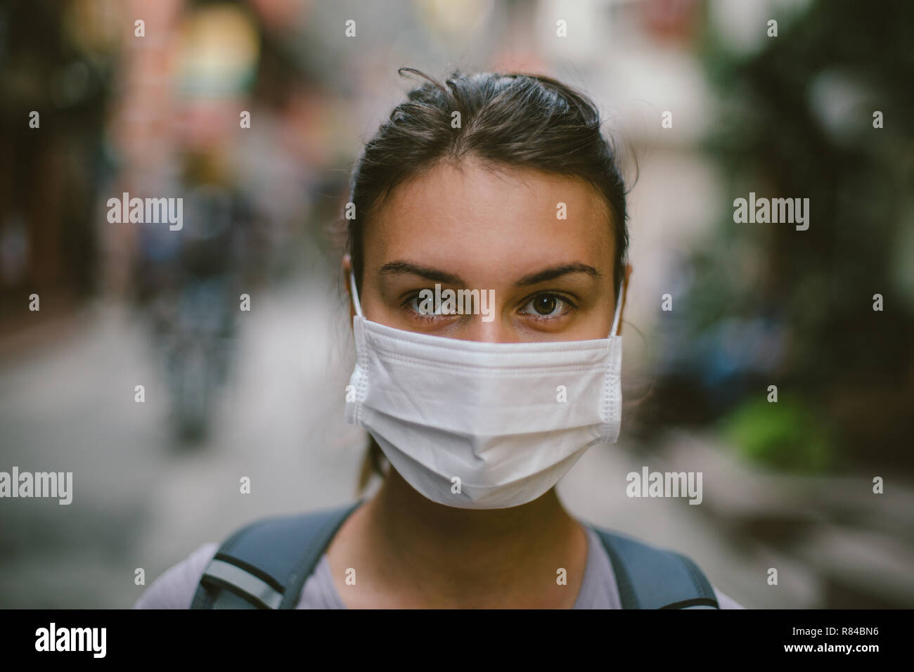 Woman face mask hi-res stock photography and images - Alamy