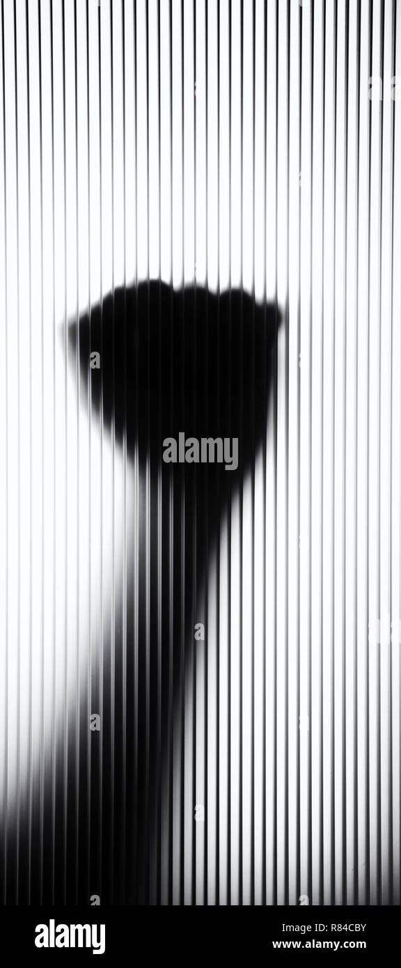 Distorted glass door hi-res stock photography and images - Alamy