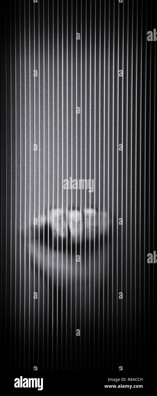 Distorted glass door hi-res stock photography and images - Alamy