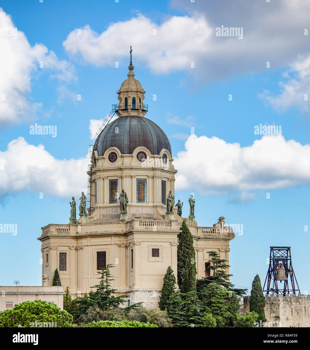 The church "Sanctuary of Our Lady of Mount Carmel" in Messina ("Chiesa ...