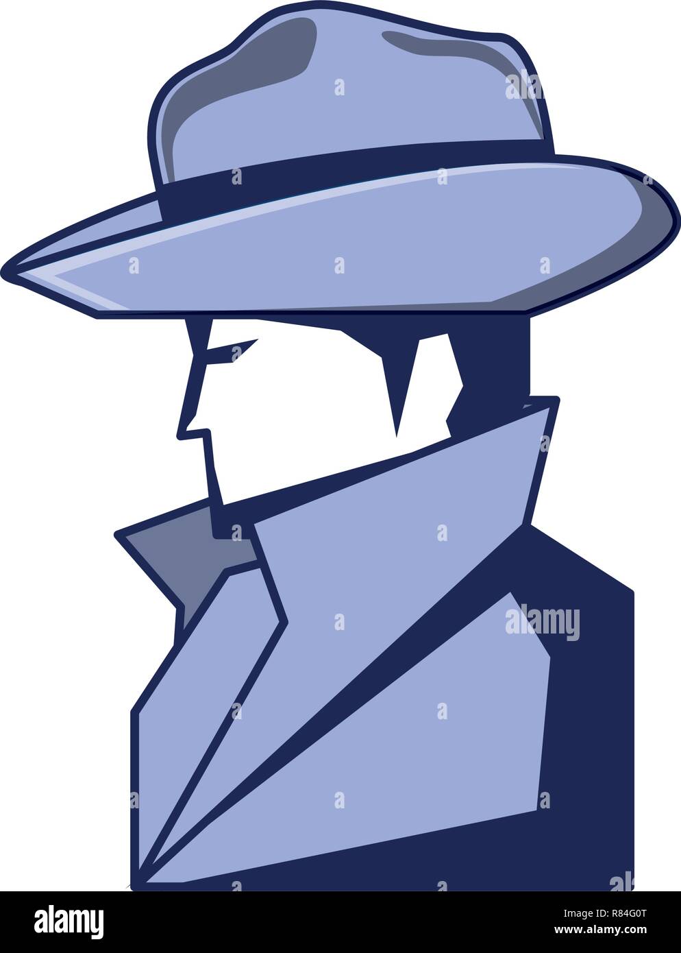 cyber security agent icon vector illustration design Stock Vector Image ...