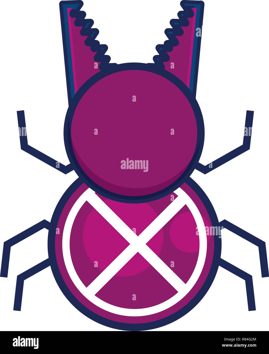 bug virus infection icon vector illustration design Stock Vector Image ...
