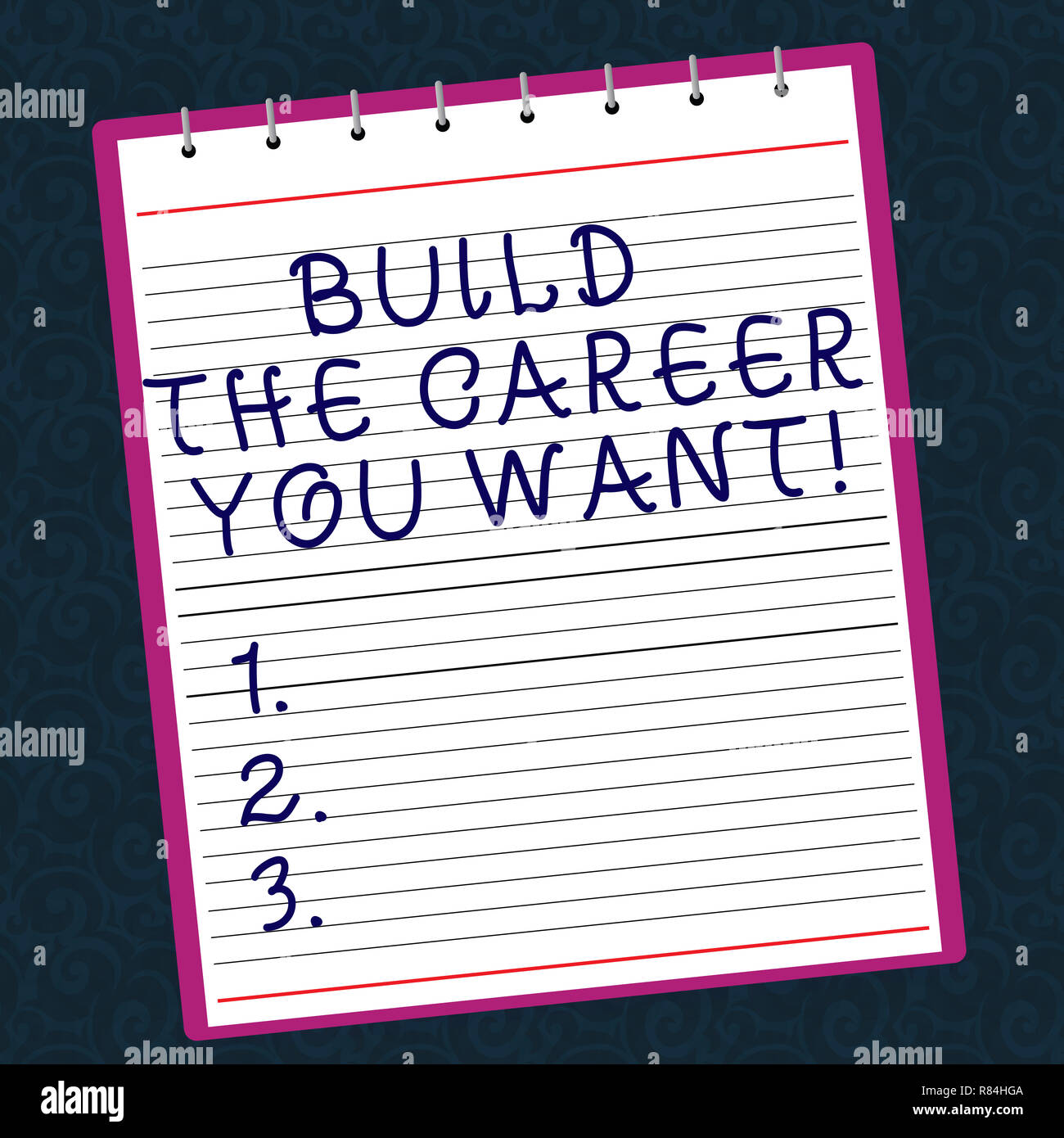 Conceptual hand writing showing Build The Career You Want. Business ...