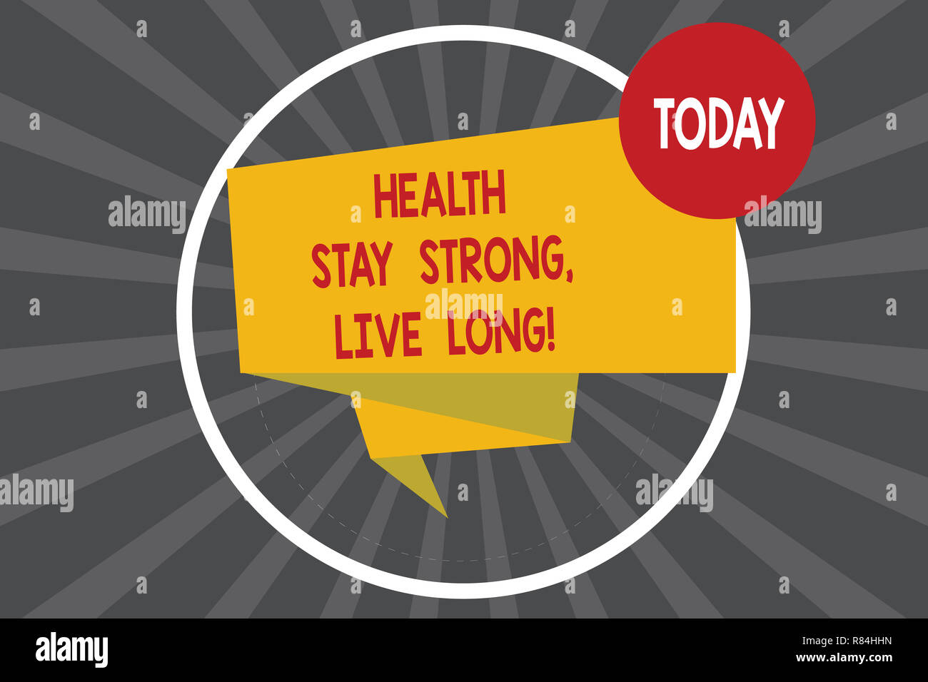 Writing note showing Health Stay Strong Live Long. Business photo ...