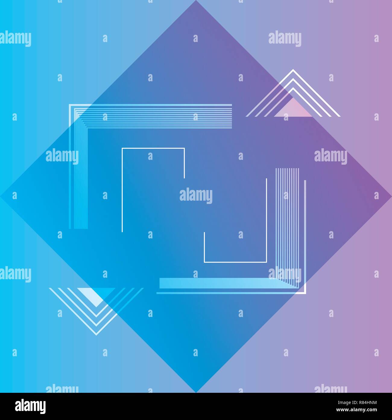 pattern of geometric figures vector illustration design Stock Vector ...