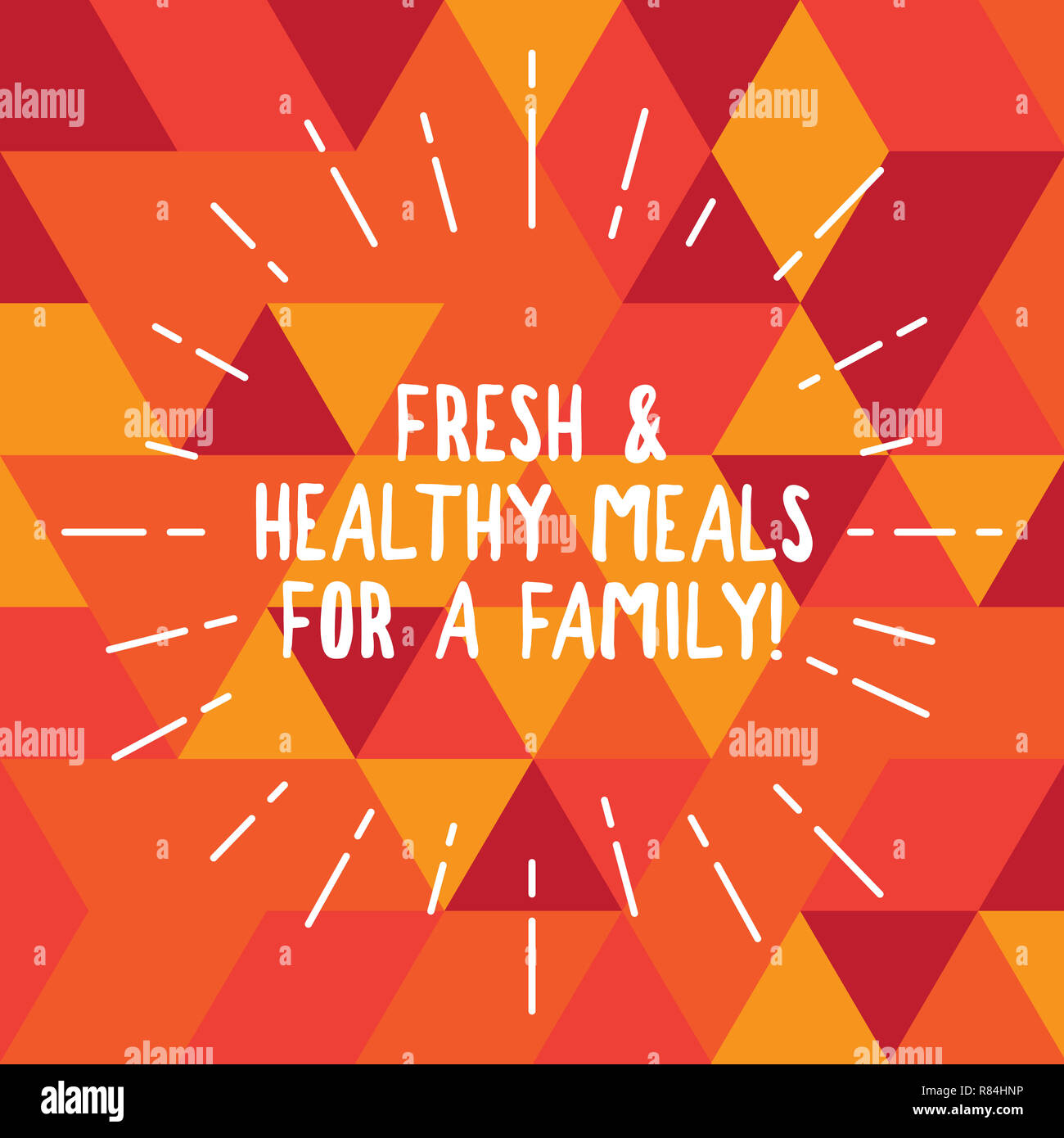 Word writing text Fresh And Healthy Meals For A Family. Business ...