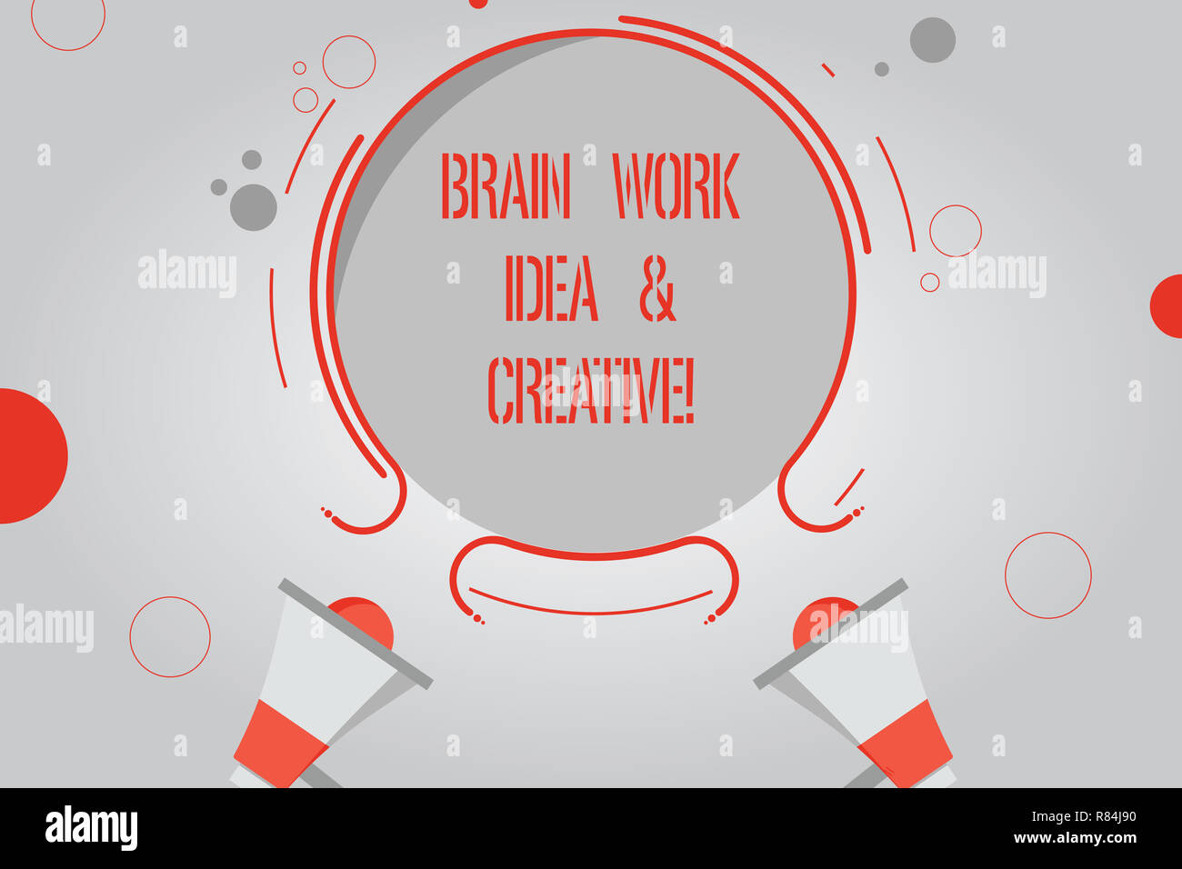 Handwriting text Brain Work Idea And Creative. Concept meaning ...