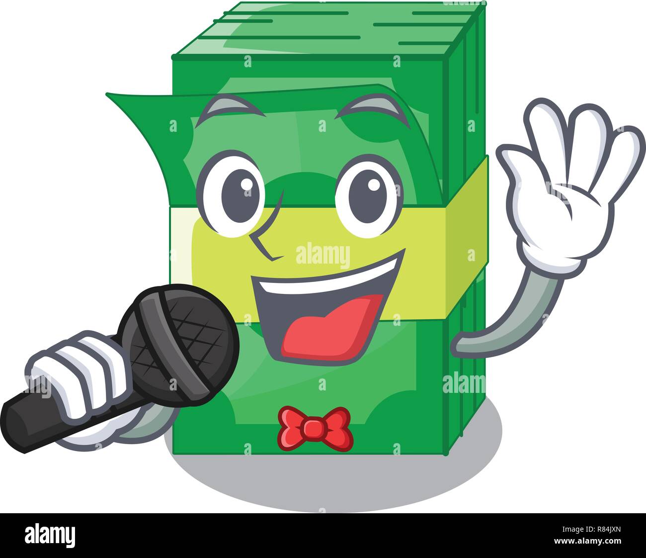 Singing for money Stock Vector Images - Alamy