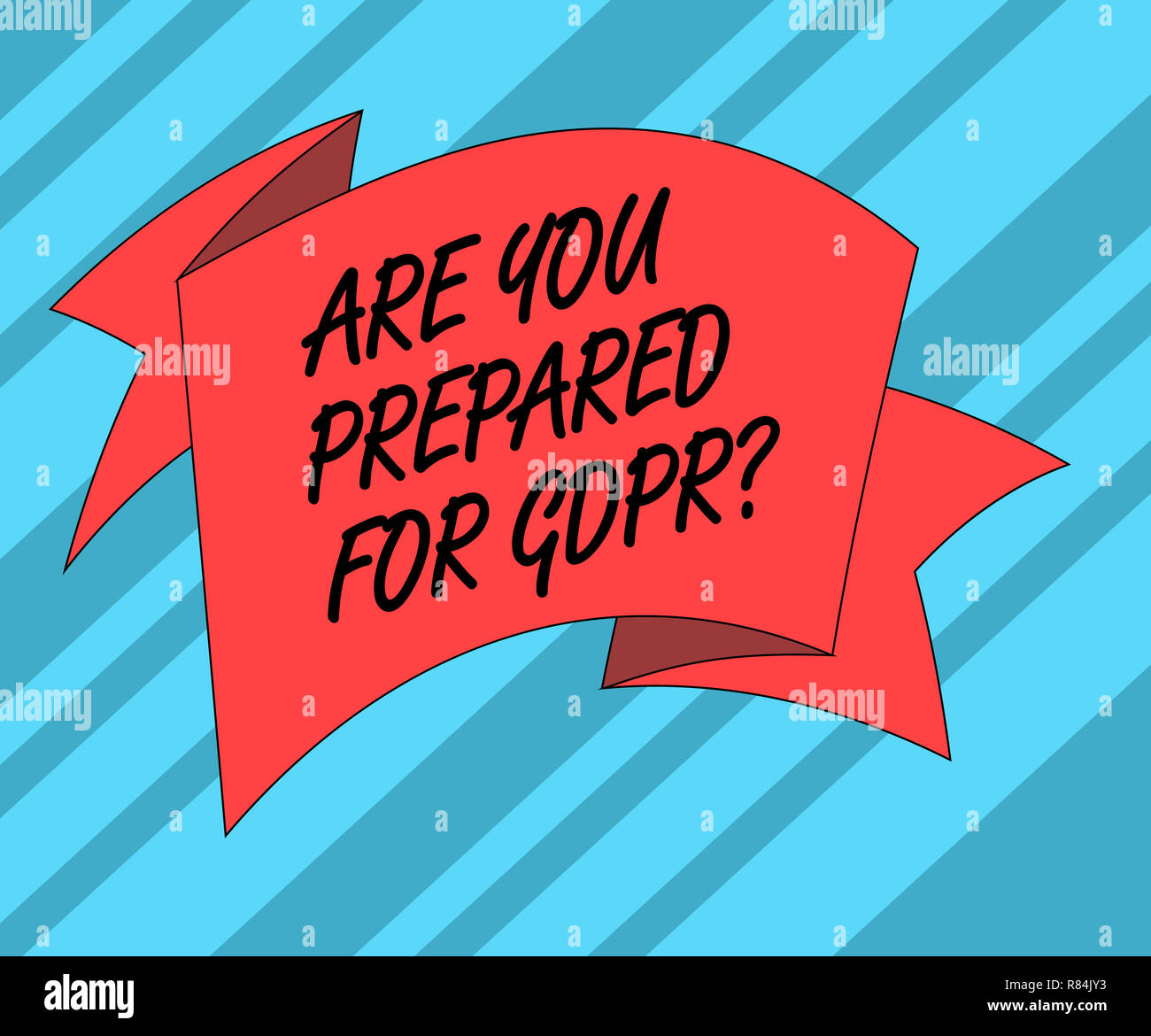 Text sign showing Are You Prepared For Gdprquestion. Conceptual photo ...