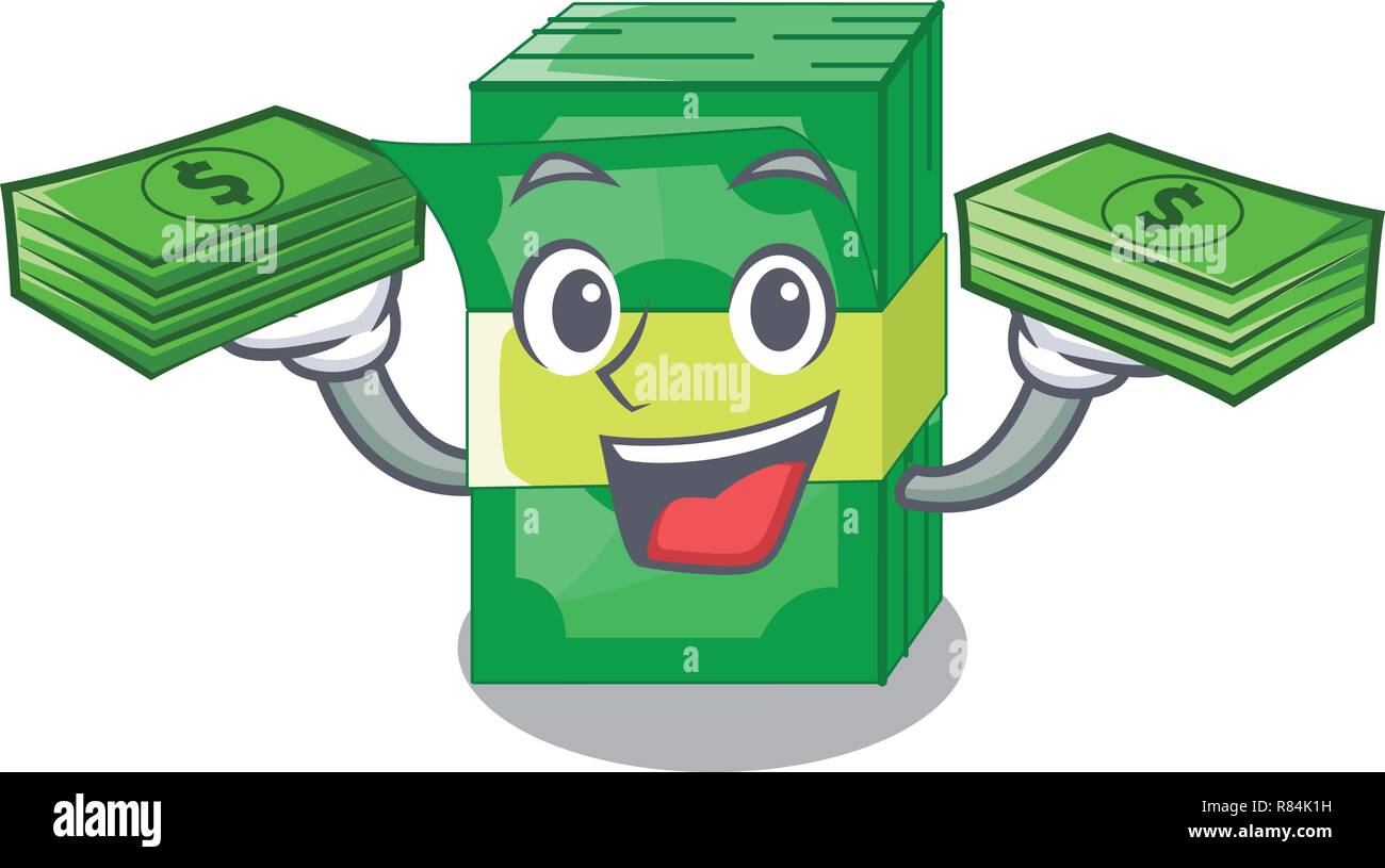 Stacks of money bills Stock Vector Images - Alamy