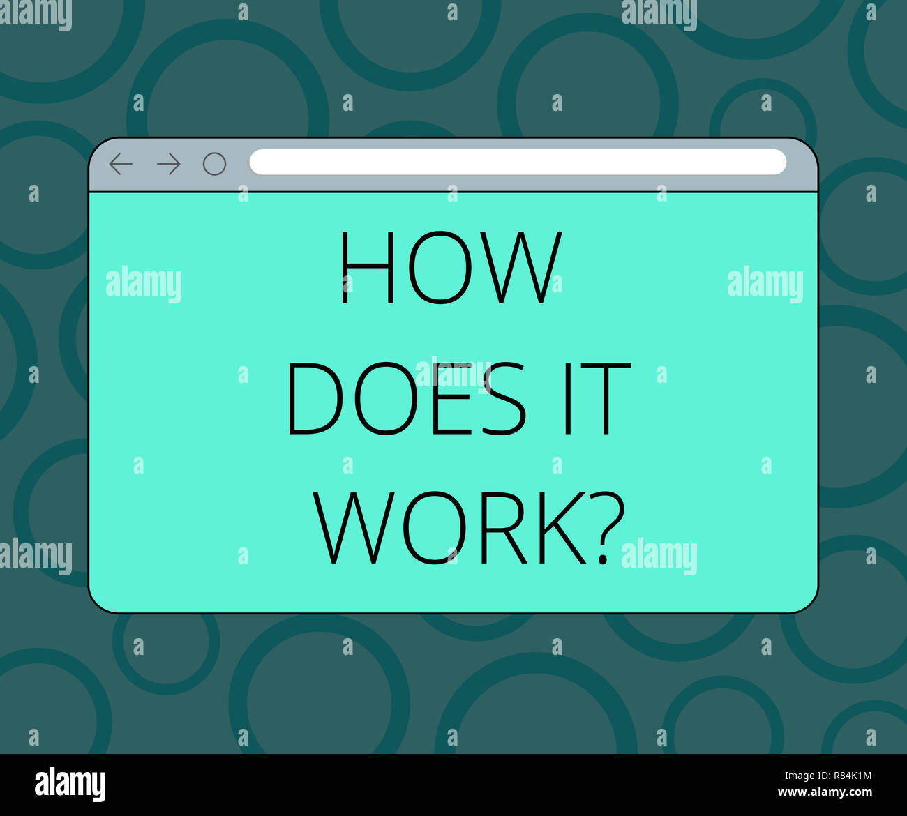 Writing note showing How Does It Workquestion. Business photo ...