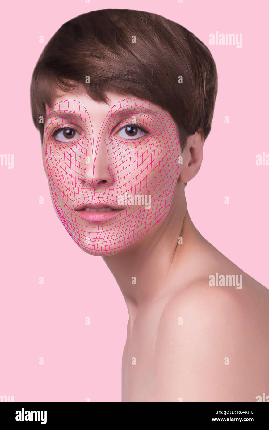Young female with clean fresh skin Stock Photo - Alamy