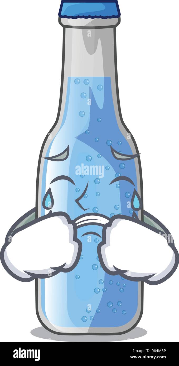 Crying glass of soda water on character Stock Vector Image & Art - Alamy