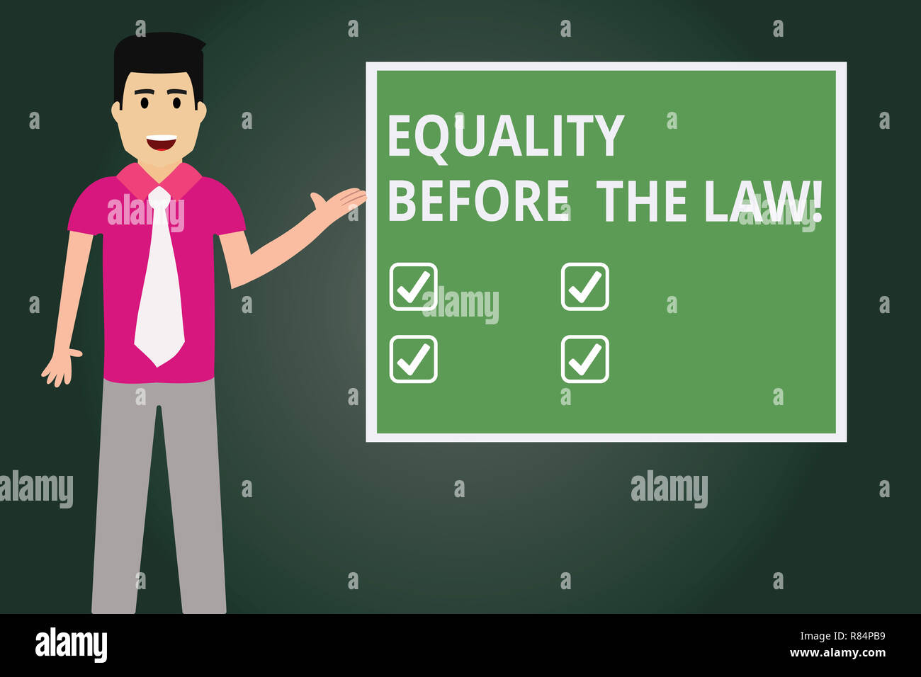Text sign showing Equality Before The Law. Conceptual photo Justice ...