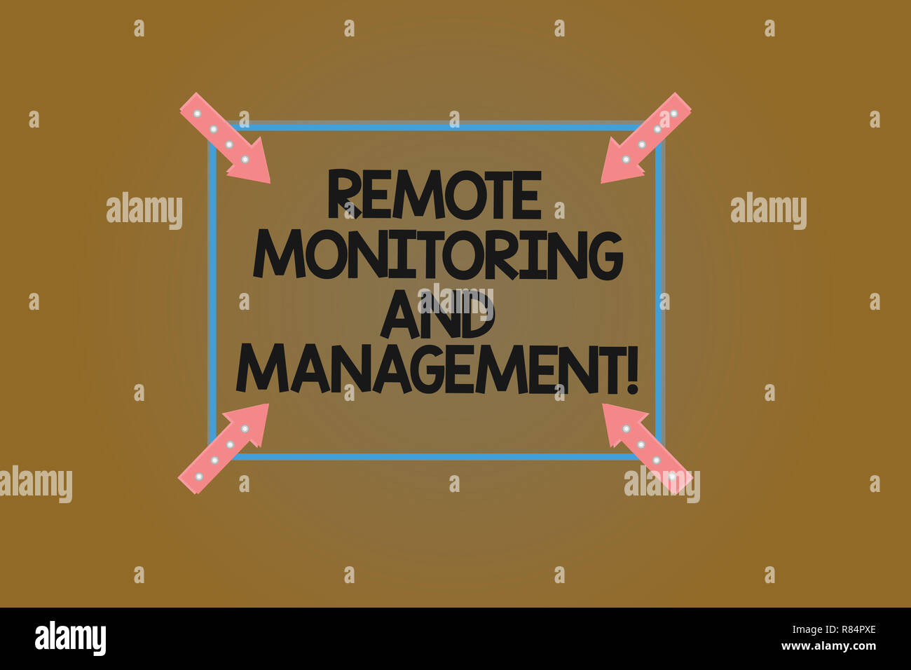 Text sign showing Remote Monitoring And Management. Conceptual photo ...