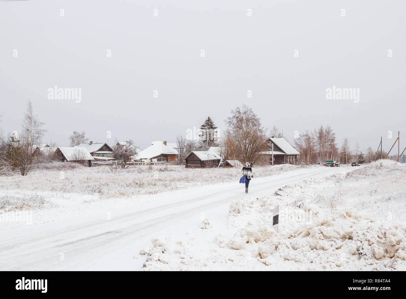 Russian postman hi-res stock photography and images - Alamy