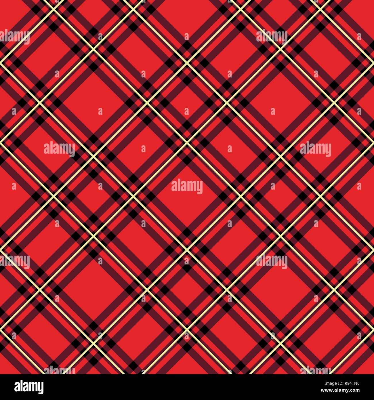 Buffalo plaid pattern. Seamless fabric texture print Stock Vector Image ...