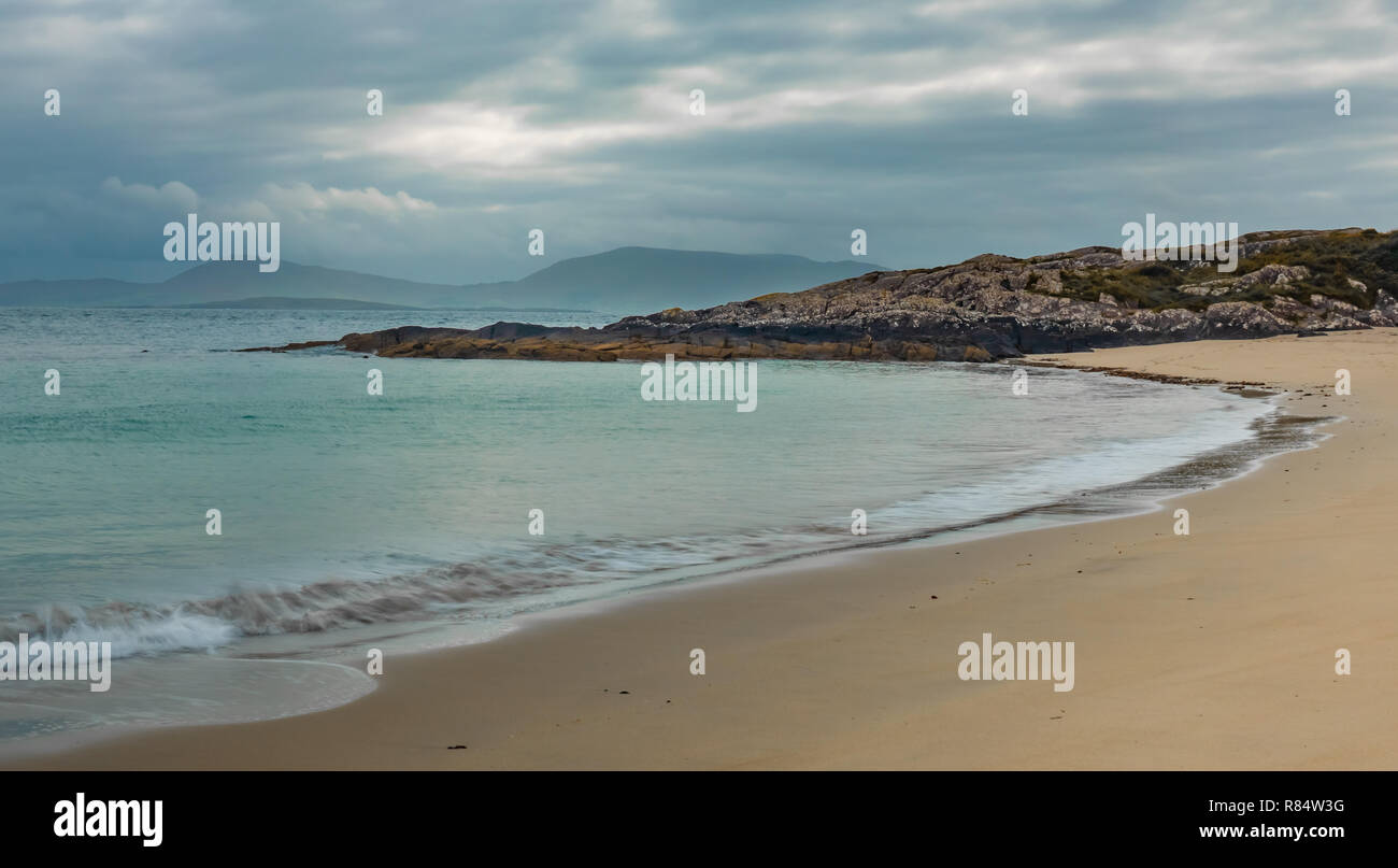 Derrynane beach on the Ring of Kerry, County Kerry, Ireland Stock Photo ...